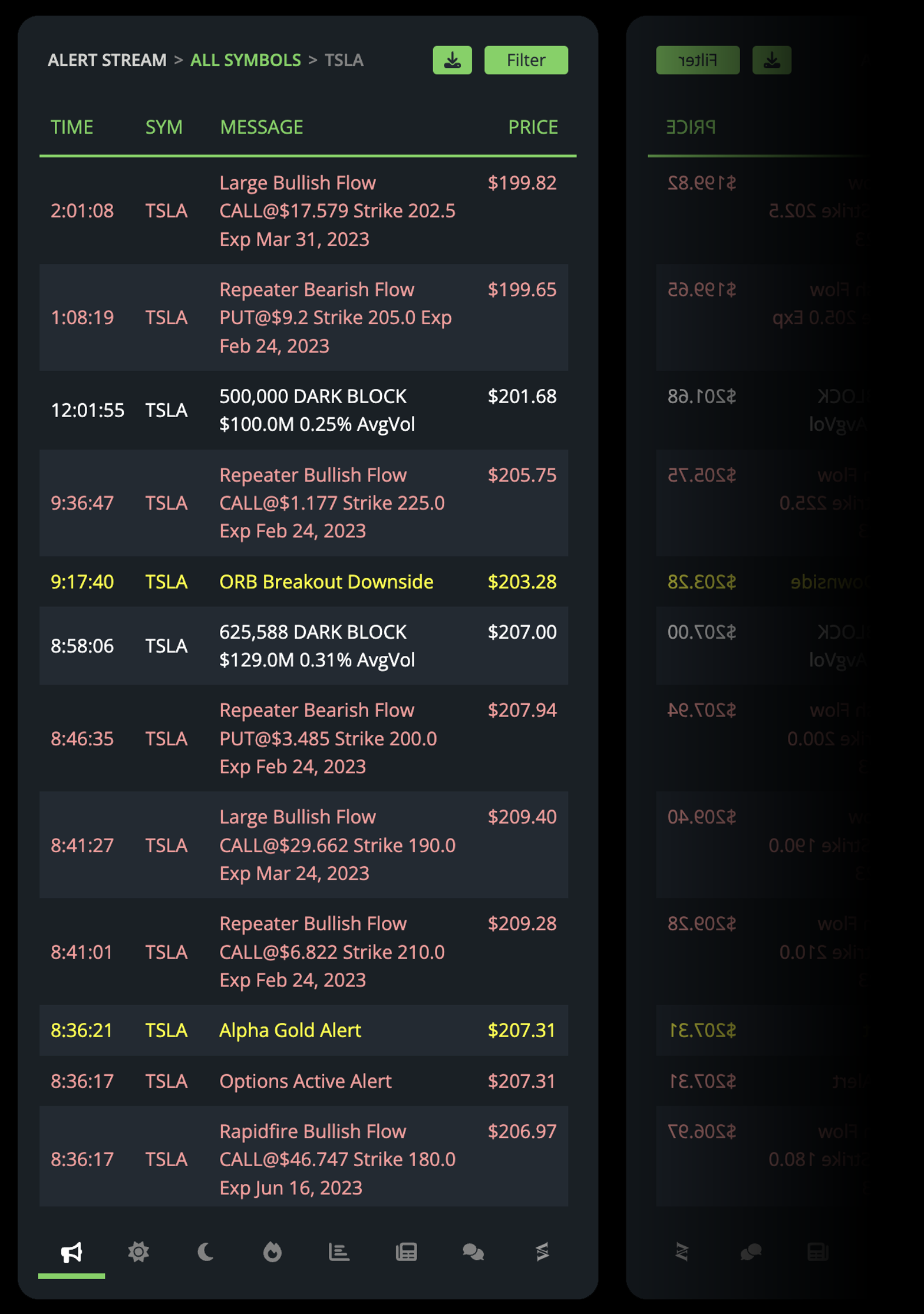 Features - BlackBoxStocks