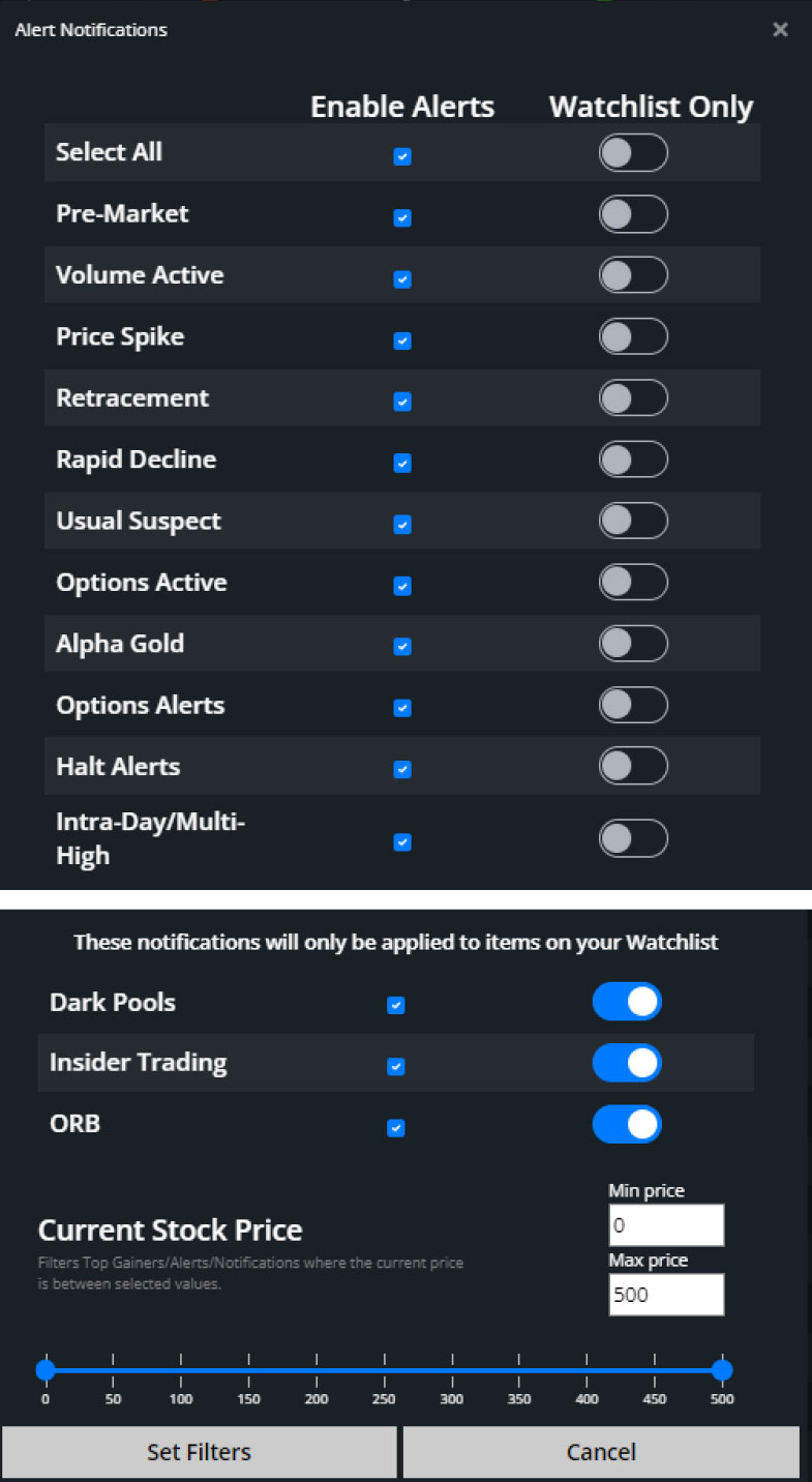 Orientation class handouts - BlackBoxStocks